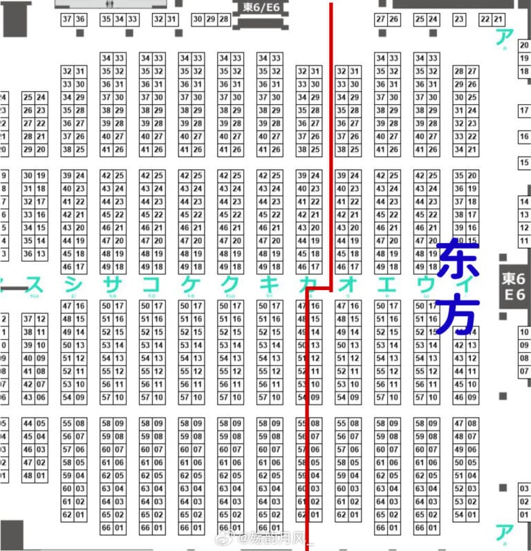C106场馆主题分类及摊位数情报 - Comiket 初心者经验谈